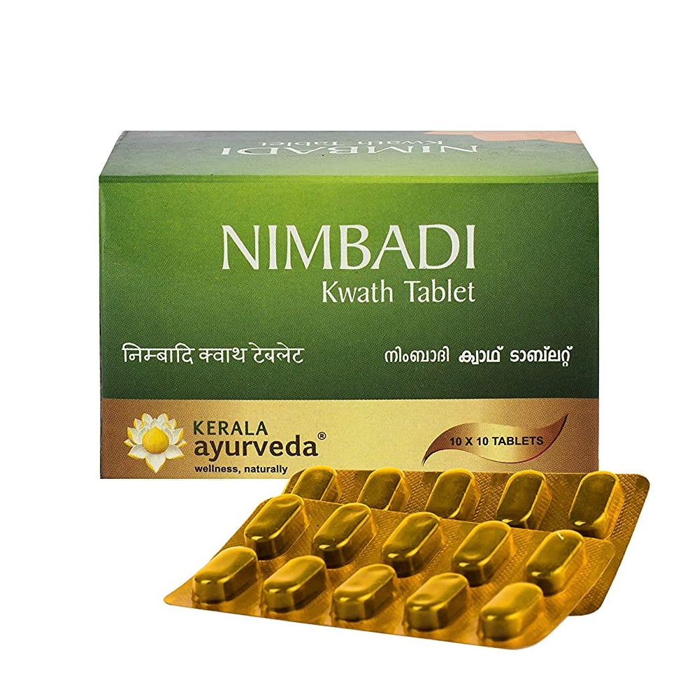 Buy Kerala Ayurveda Nimbadi Kwath Tablets Online at Best Price | Distacart