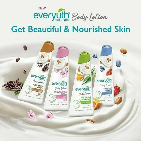 description everyuth naturals body lotion sun care berries about the ...