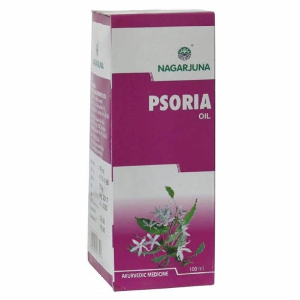 Buy Nagarjuna Ayurveda Psoria Oil Online at Best Price | Distacart