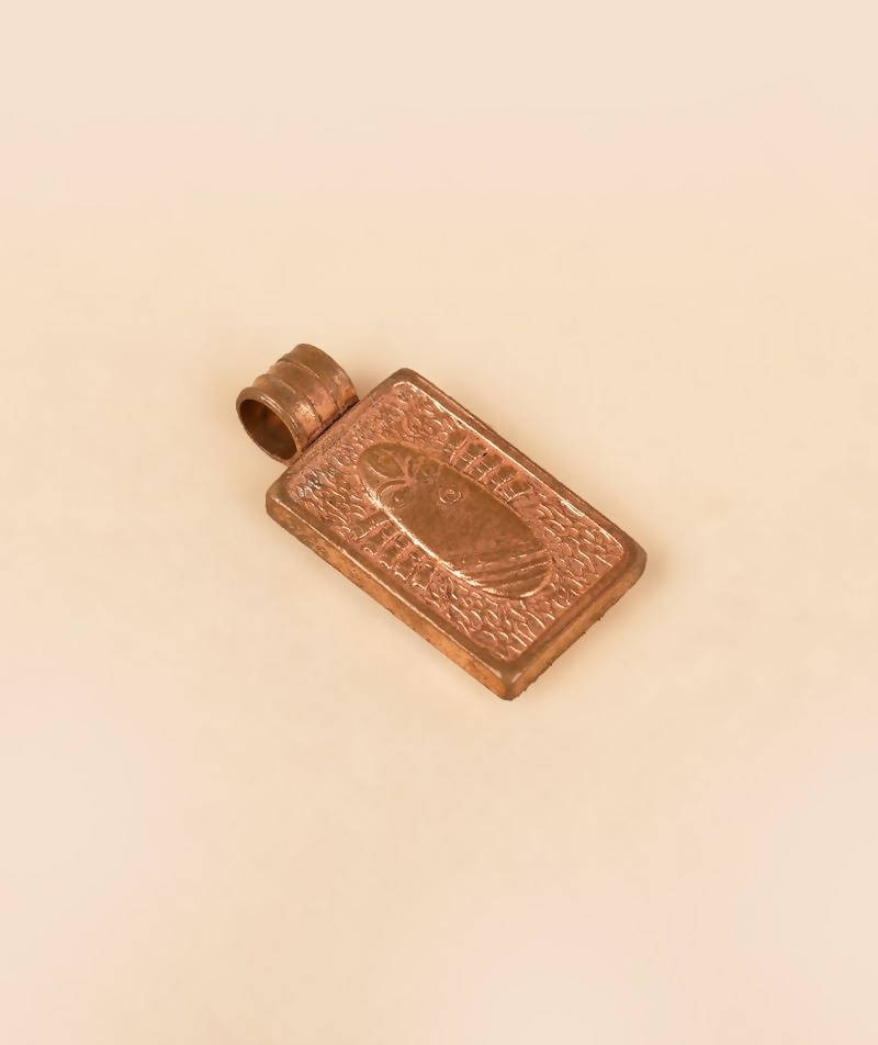 description isha life linga bhairavi copper pendant medium isha life s ...