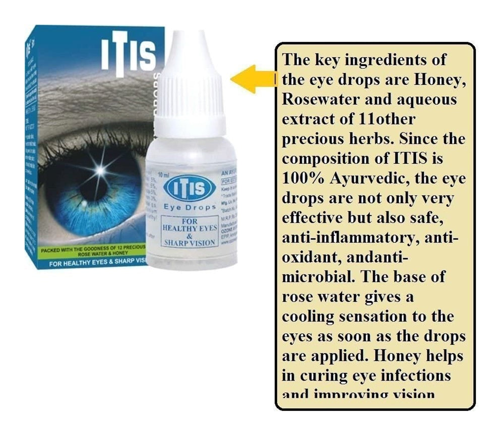 Buy Ozone ITIS Eye Drops Online at Best Price | Distacart