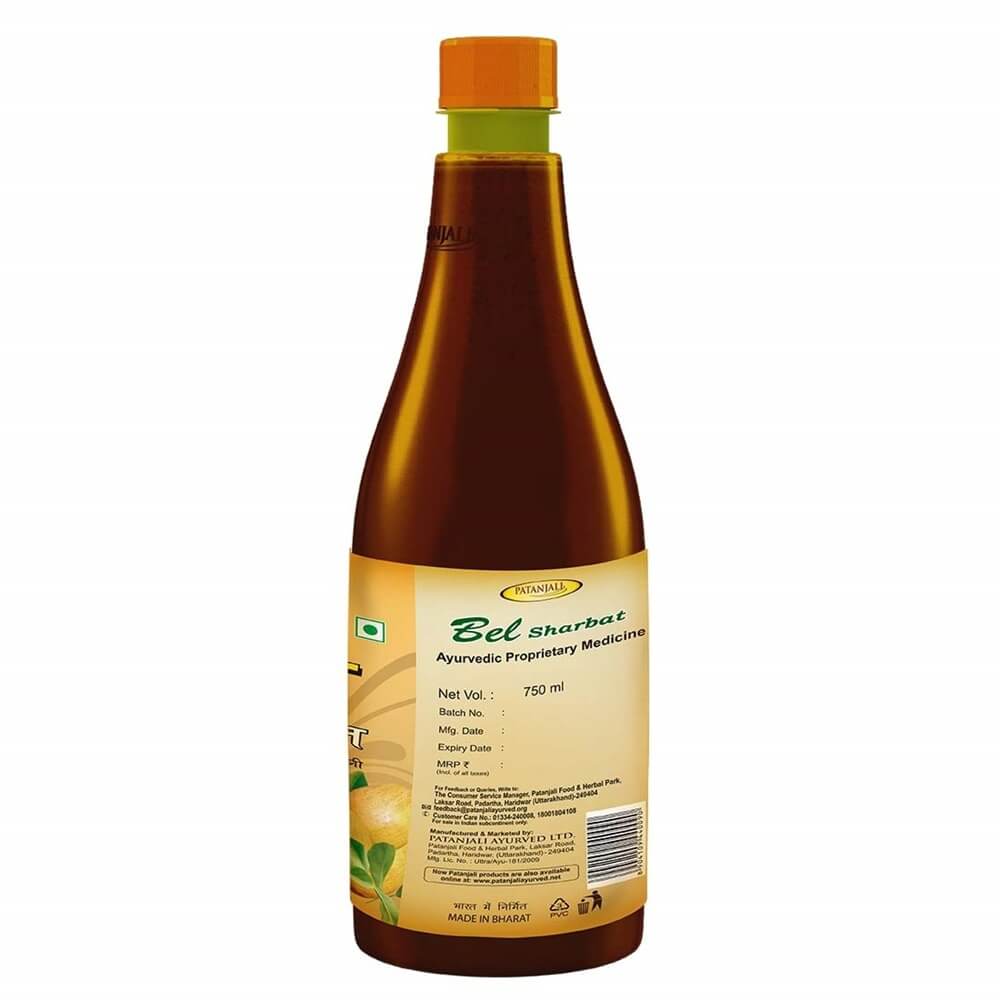 Buy Patanjali Bel Sharbat Drink 750 ml Online at Low Price in USA ...