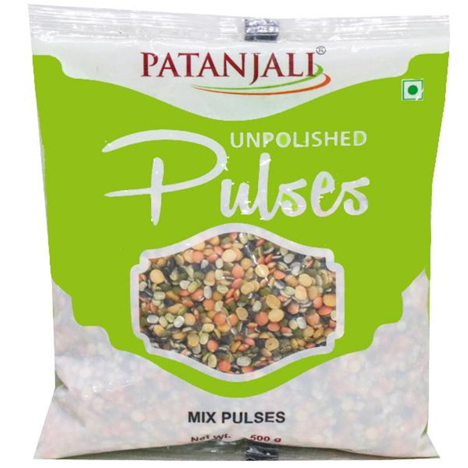 Buy Patanjali Unpolished Mix Pulses (1 kg) Online at Best Price | Distacart