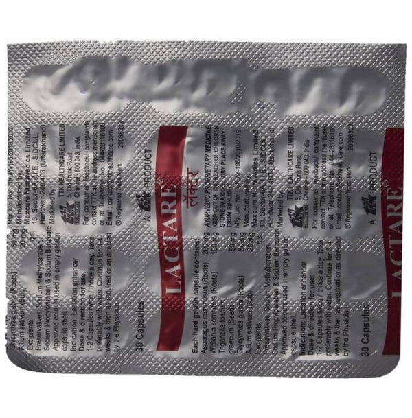 description lactare capsules good to know enriched with natural ...