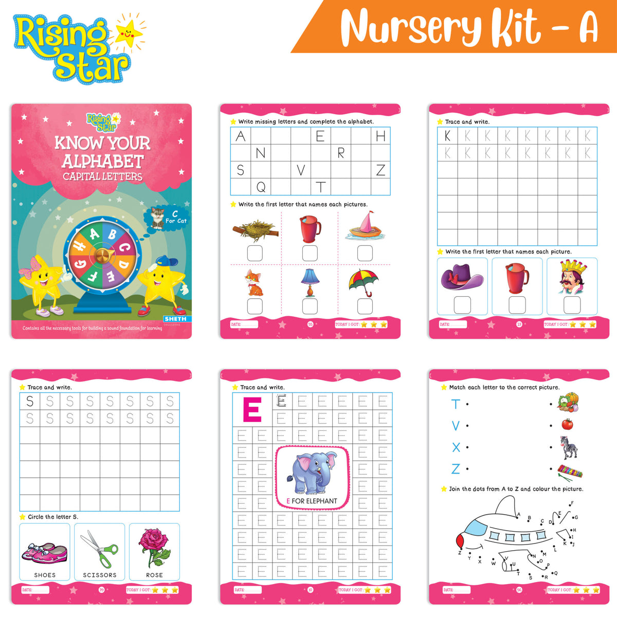 Rising Star Preschool Learning Nursery Kit A| General Knowledge| Know ...