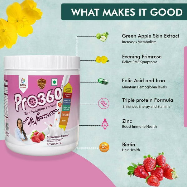 Buy Pro360 Women Protein Powder Rich Nutritional Online at Best Price ...