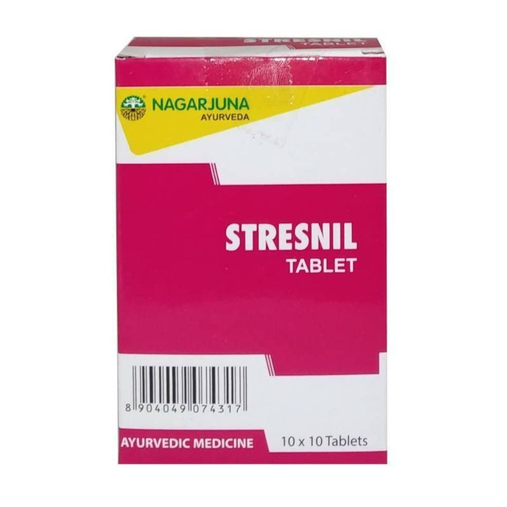 Buy Nagarjuna Ayurveda Stresnil Tablet Online at Best Price | Distacart
