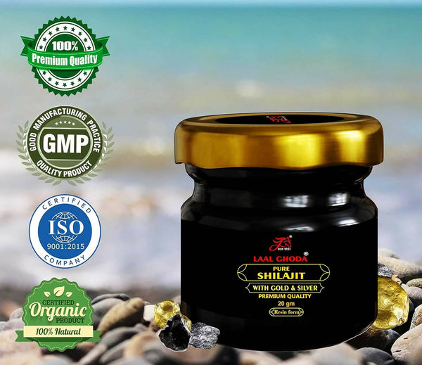 Buy Laal Ghoda Pure Sj With Gold & Silver Online at Low Price.