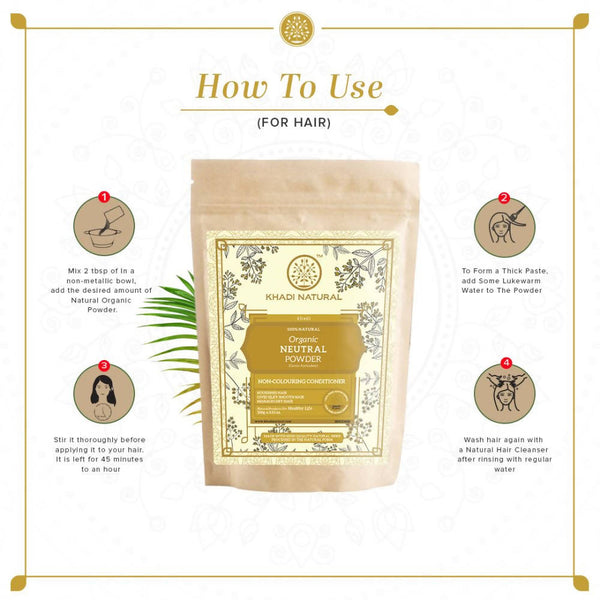 Buy Khadi Natural Organic Neutral Powder Online at Best Price | Distacart