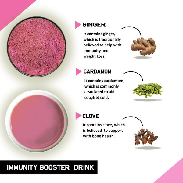 Buy Just Vedic Her Immunity Drink Mix Online at Best Price | Distacart