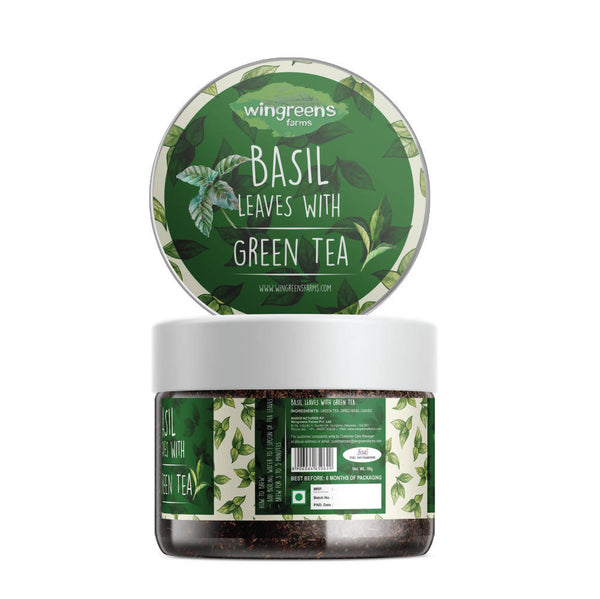 description wingreens farms basil leaves with green tea did work get ...