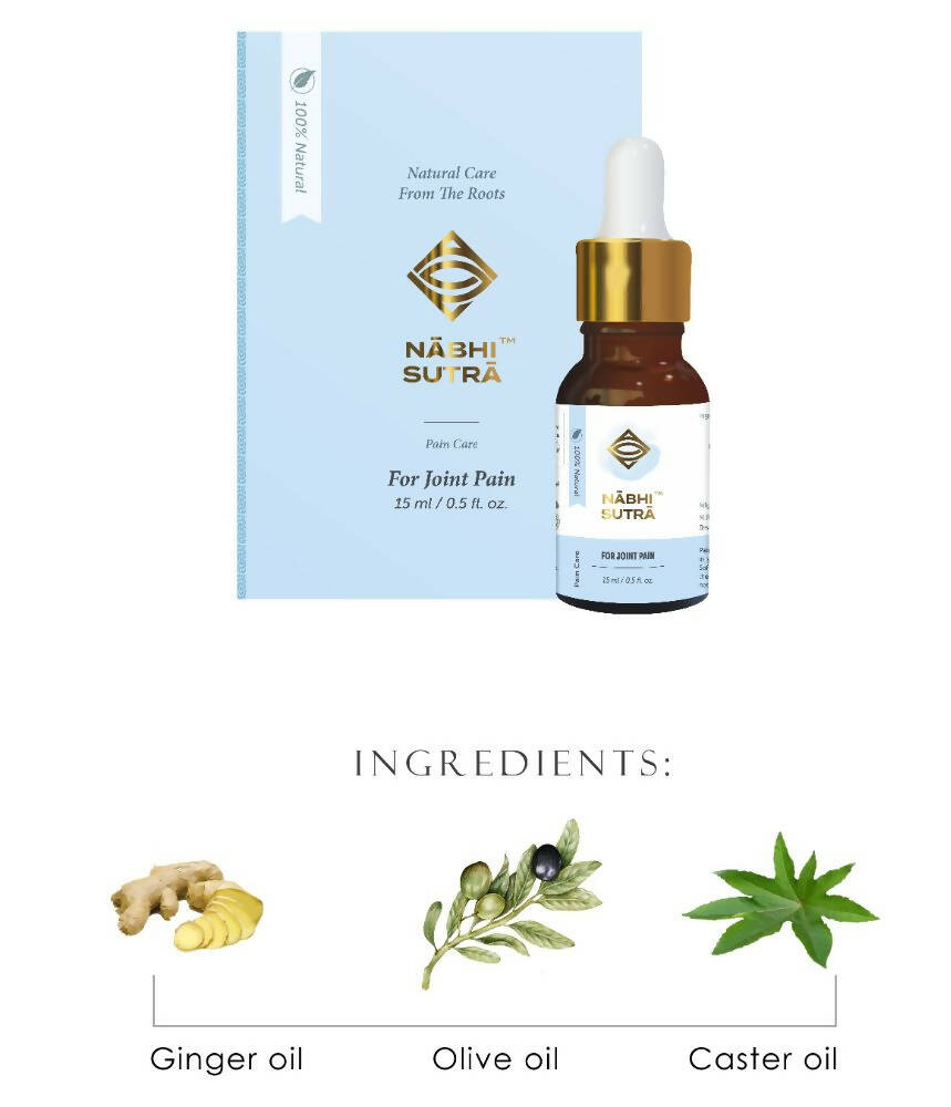 Buy Nabhi Sutra Joint Pain Remedy - Belly Button Oil Onlne.