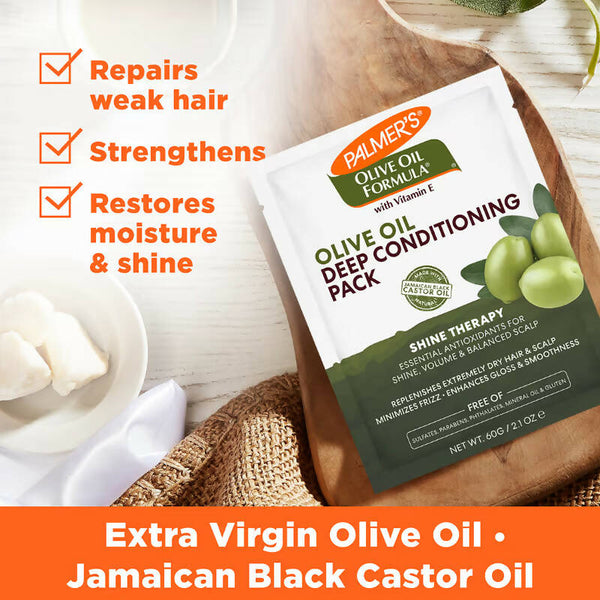 Buy Palmer's Olive Oil Formula Deep Conditioner Pack Online.