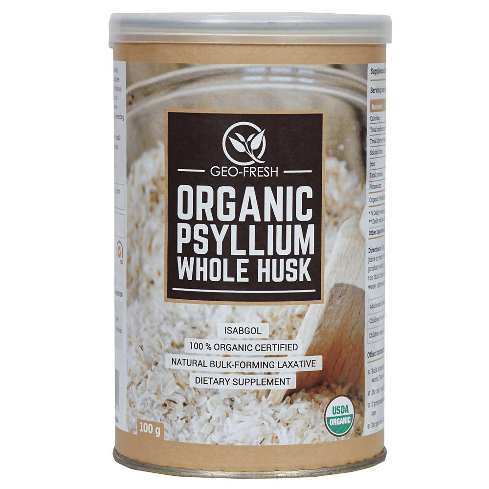 Buy Geo-Fresh Organic Psyllium Whole Husk Online at Best Price | Distacart