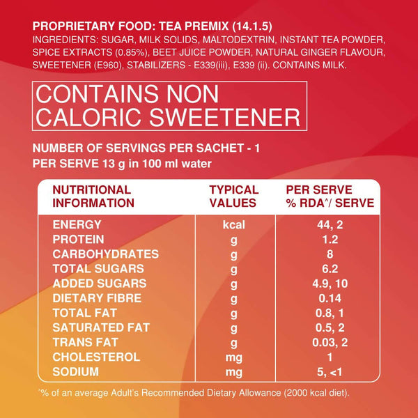 Buy Red Label Instant Spiced Tea Sachets Online at Best Price | Distacart