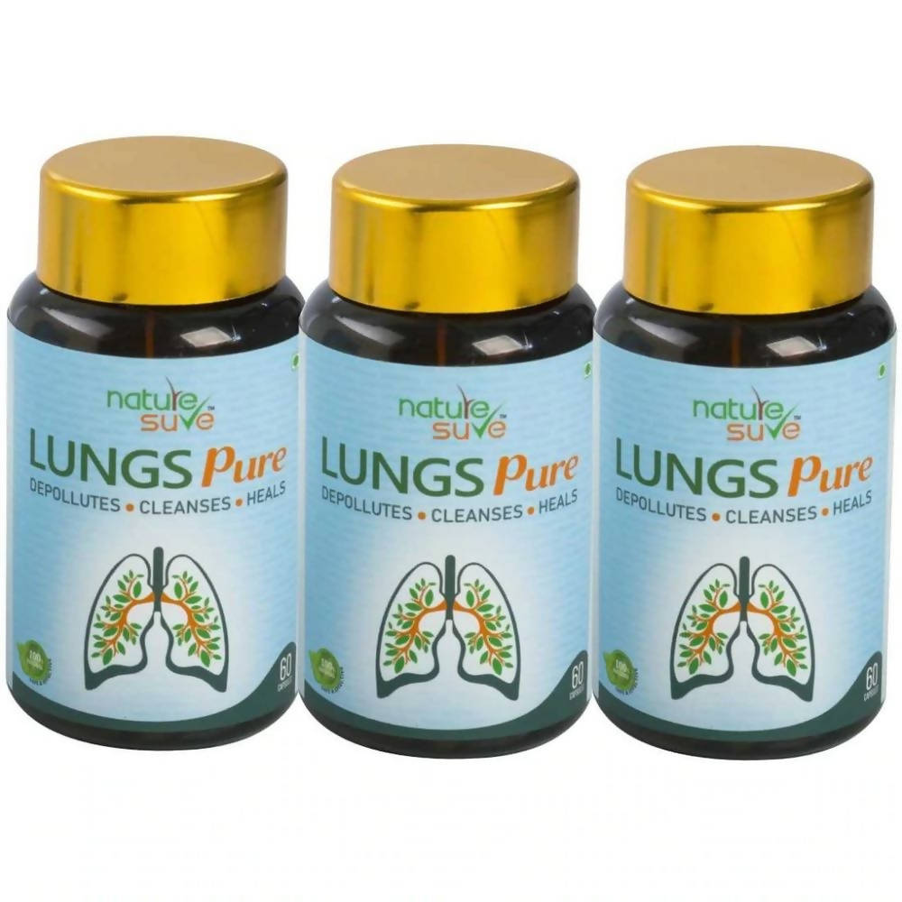 Buy Nature Sure Lungs Pure Capsules Online at Best Price | Distacart