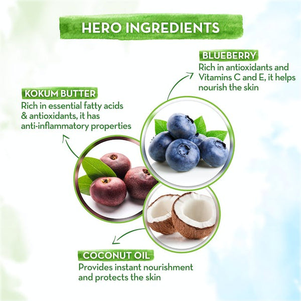 Buy Mamaearth Brave Blueberry Body Lotion For Kids with Blueberry ...