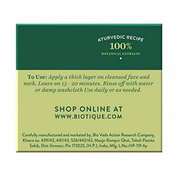 Shop Biotique Bio Pistachio Youthful Nourishing & Revitalizing Face Pa