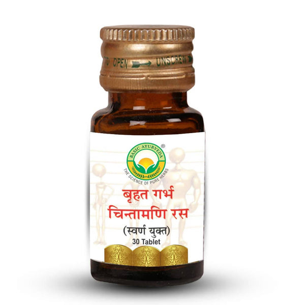 Buy Basic Ayurveda Brihat Garbh Chintamani Ras online at low prrices ...