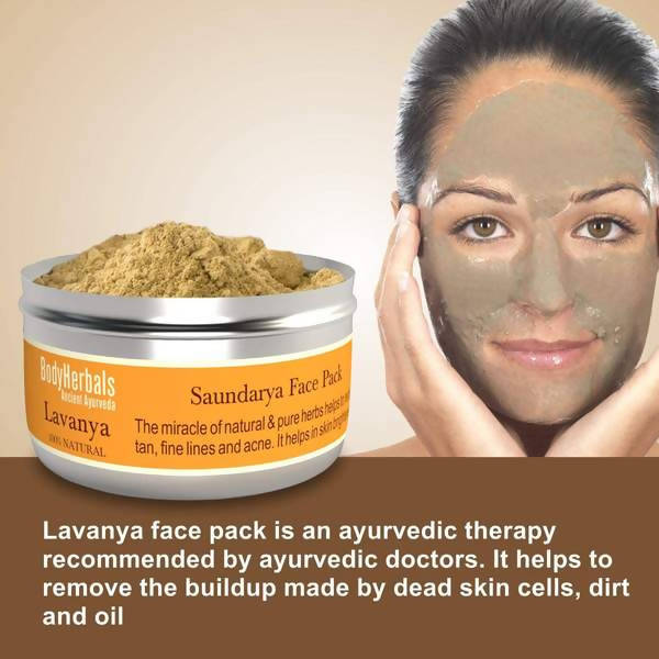 description bodyherbals lavanya face pack acne sun uv rays and ...