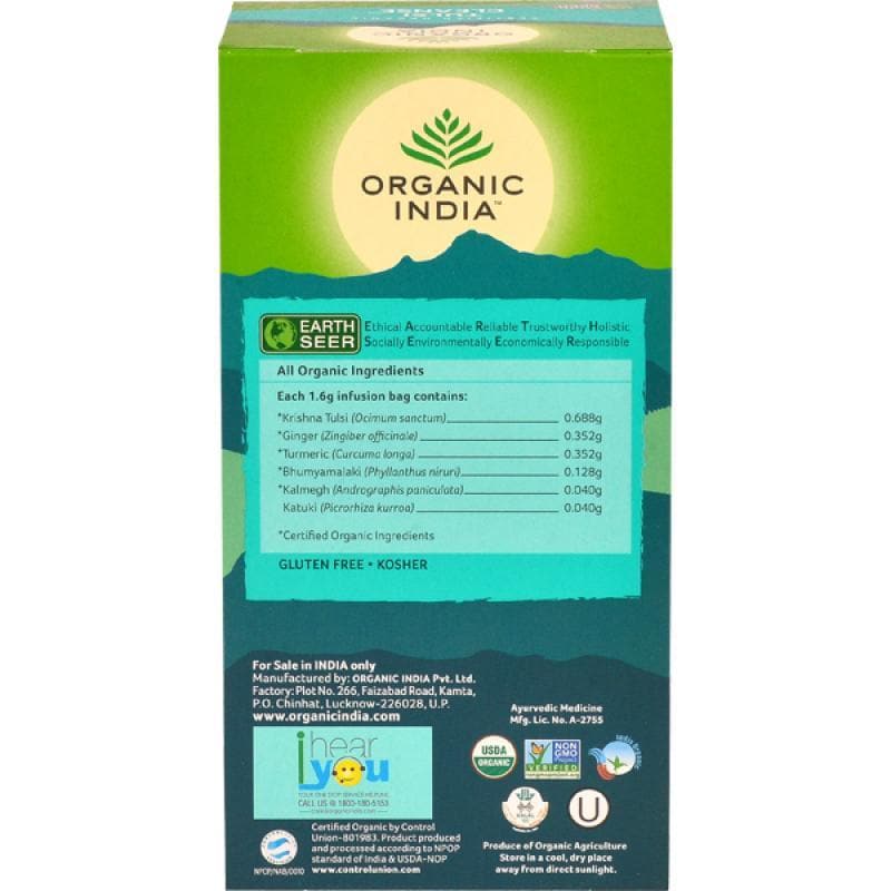 Buy Organic India Tulsi Cleanse 25 Tea Bags Online at Low Price in USA ...