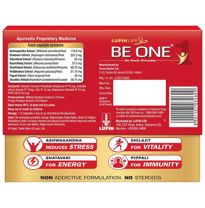 Lupin Life Be One Capsules - Distacart