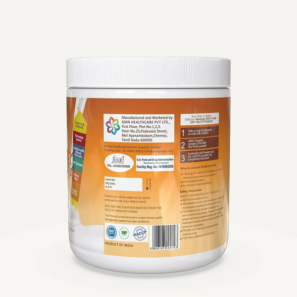 Buy Pro360 Dry Fruits Protein Powder Online at Best Price | Distacart