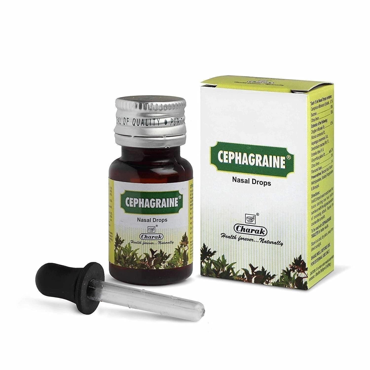 Buy Charak Pharma Cephagraine Nasal Drops Online At Low Price