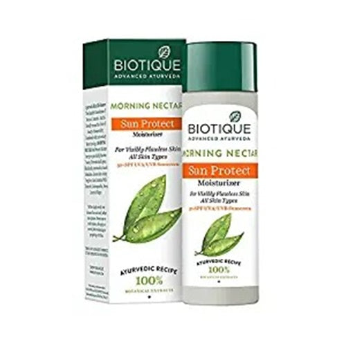 Buy Biotique Advanced Ayurveda Bio Morning Nectar Visibly Flawless Sun ...