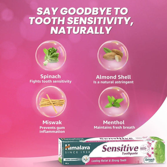 Buy Himalaya Sensitive Toothpaste for Sensitive Teeth at Low Price Online