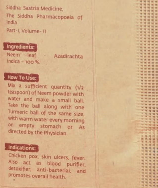 Buy Isha Life Neem Powder Online at Best Price | Distacart