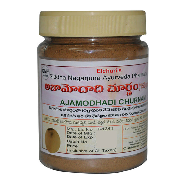 Buy Siddha Nagarjuna Ayurveda Ajamodhadi Churnam online – Distacart
