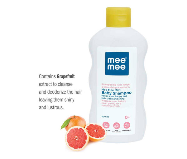 Buy Mee Mee Mild Baby Shampoo For Daily Moisturizing Enriched with ...