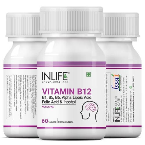 Buy Inlife Vitamin B12 Tablets at Best Price.