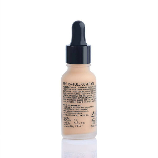 Insight Cosmetics Ultra-Thin Second Skin Long Wear Liquid Foundation R
