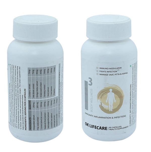 Buy Ok Life Care I3 Body Wellness Capsules Online at Best Price | Distacart