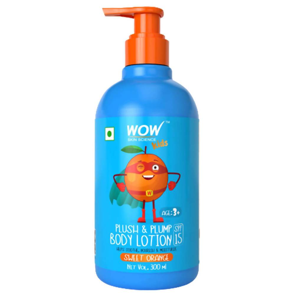 Buy Wow Skin Science Kids Plush & Plump Body Lotion - Sweet Orange