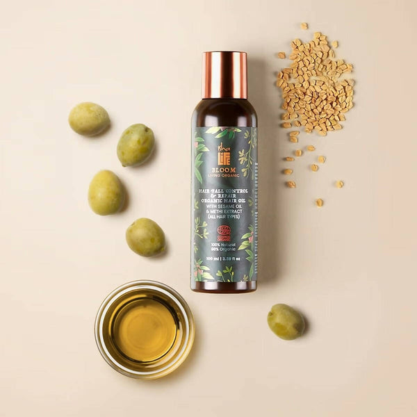 Buy Isha Life Hair Fall Control & Repair Organic Hair Oil Online at ...