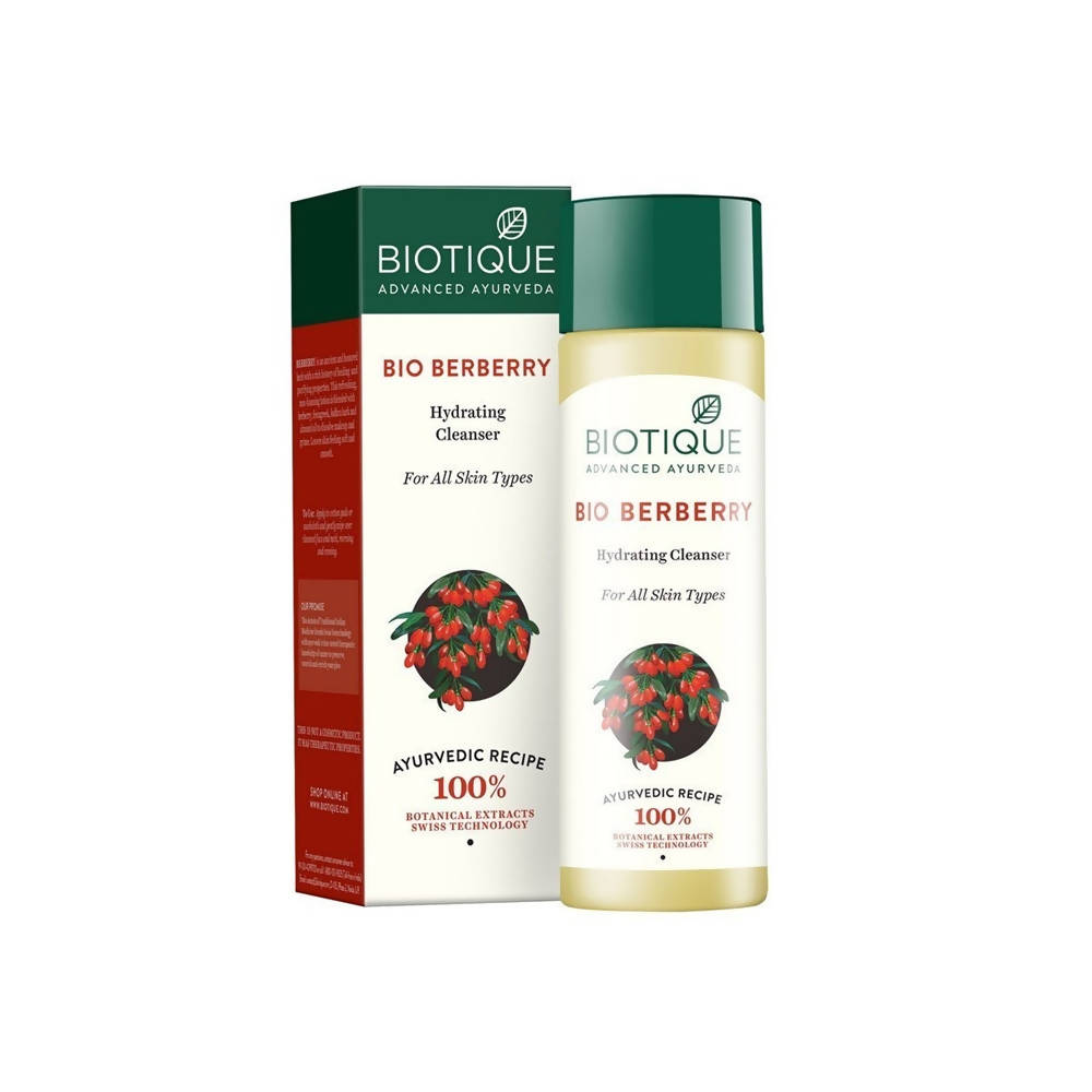 Buy Biotique Advanced Ayurveda Bio Berberry Hydrating Cleanser Online ...