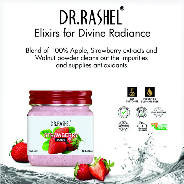 description dr rashel strawberry scrub for face and body ingredients ...