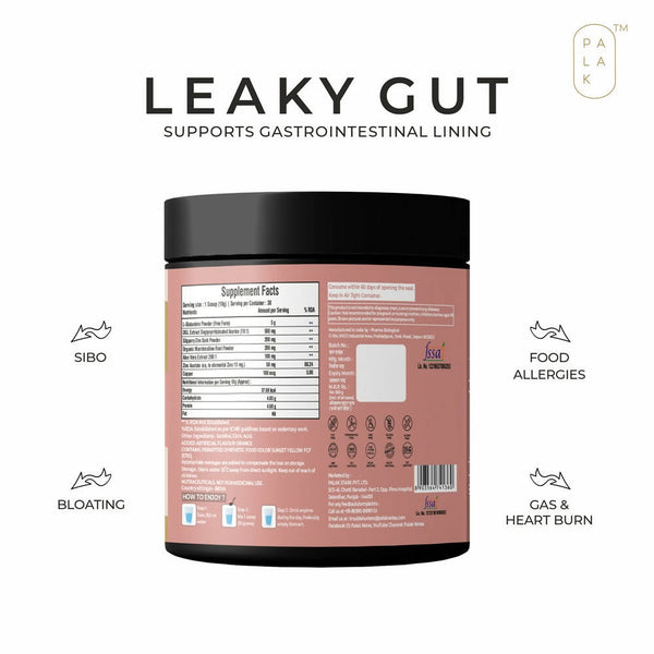 description miduty by palak notes leaky gut powder direction to use ...