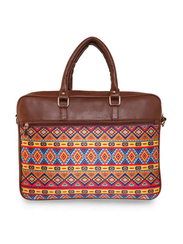 Buy Sabhyata Aztec - Laptop Bag With Detachable Sling Online at Best ...