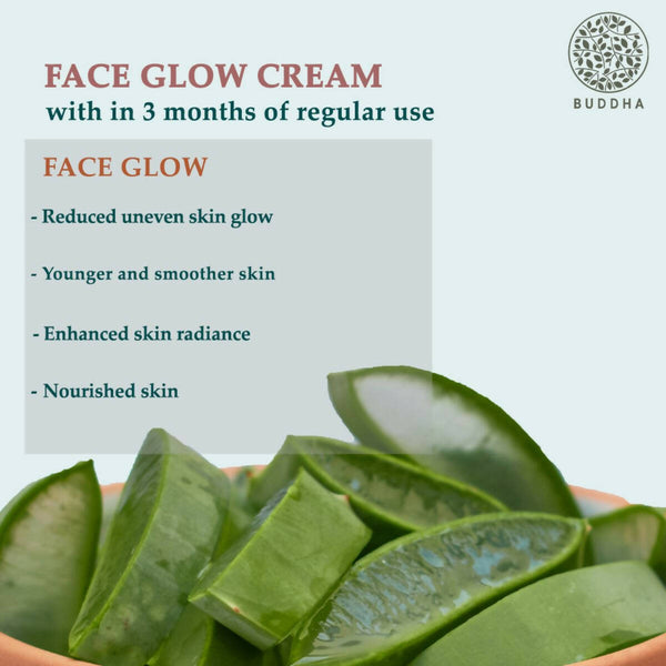 Buddha Natural Face Glow Cream - Helps Achieve an Instant White Glow a ...