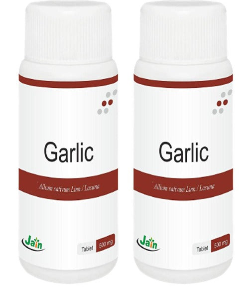 Buy Jain Garlic (Lasuna Allium Sativum) Tablets Online at Best Price ...
