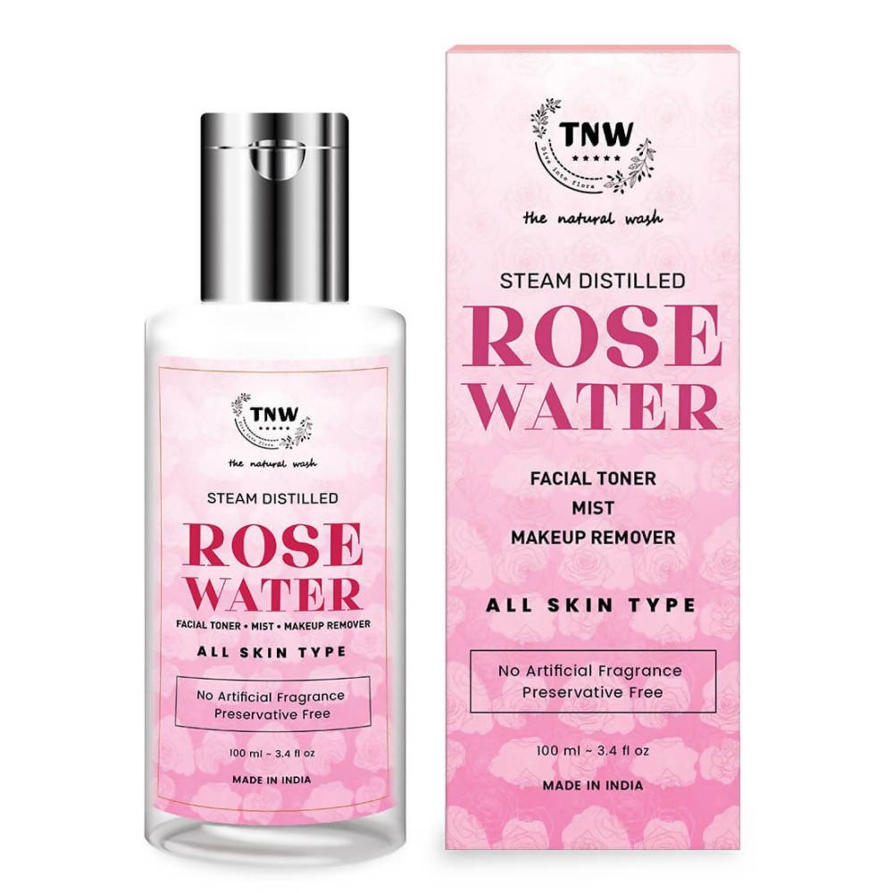 Buy The Natural Wash Steam Distilled Rose Water Online