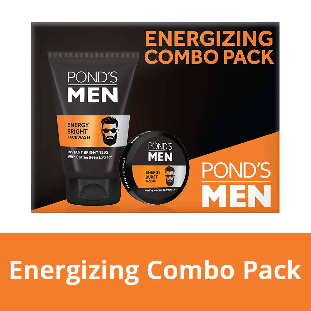 Buy Ponds Men Energizing Combo Pack (Facewash & Face Gel) online