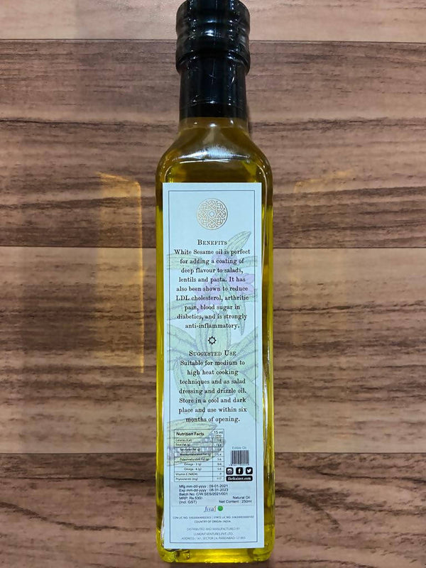 description kaizer white sesame luxury cooking oil kaizer white sesame ...