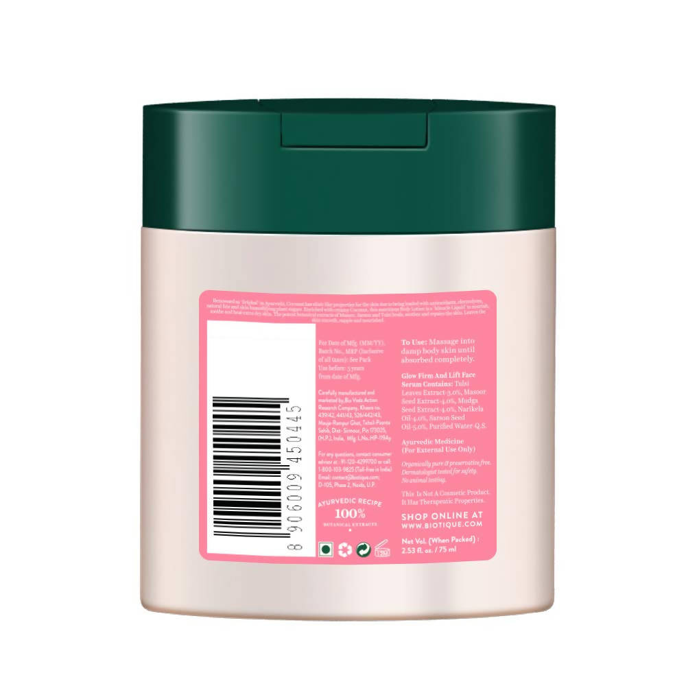 Buy Biotique Bio Creamy Coconut Ultra Rich Body Lotion - 75 Ml/180 Ml