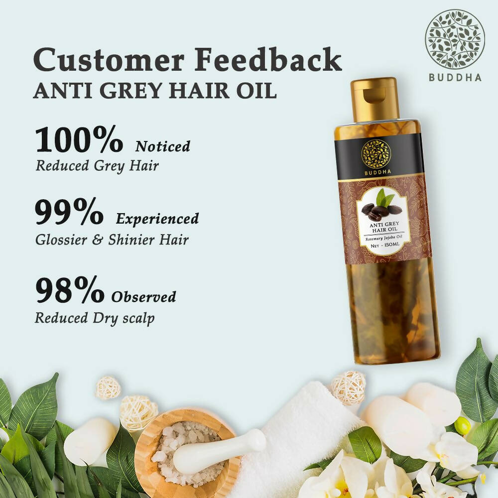 Oil for grey hair store