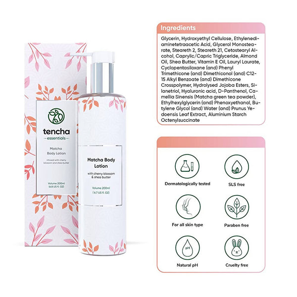 Buy Tencha Essentials Matcha Body Lotion Online at Best Price | Distacart